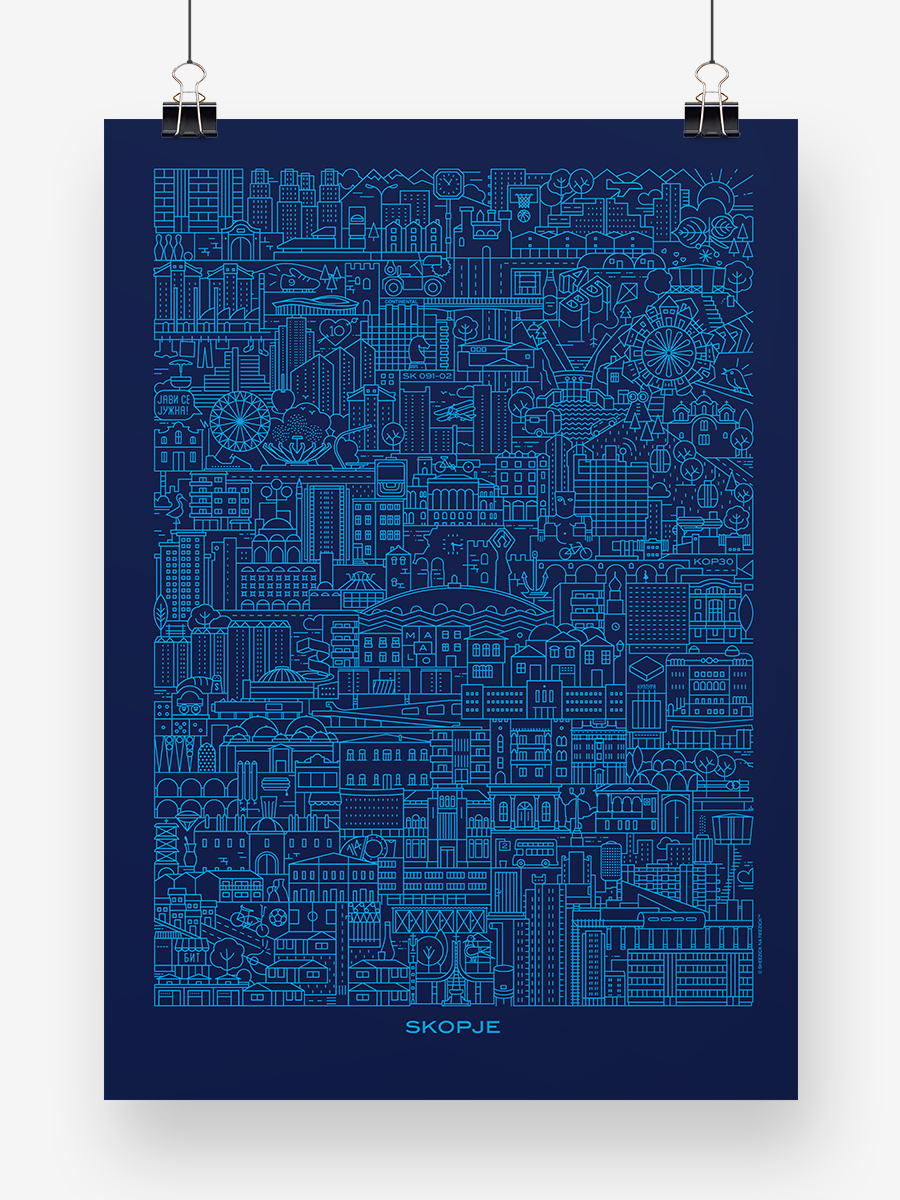 SKP Blueprint, B2 poster